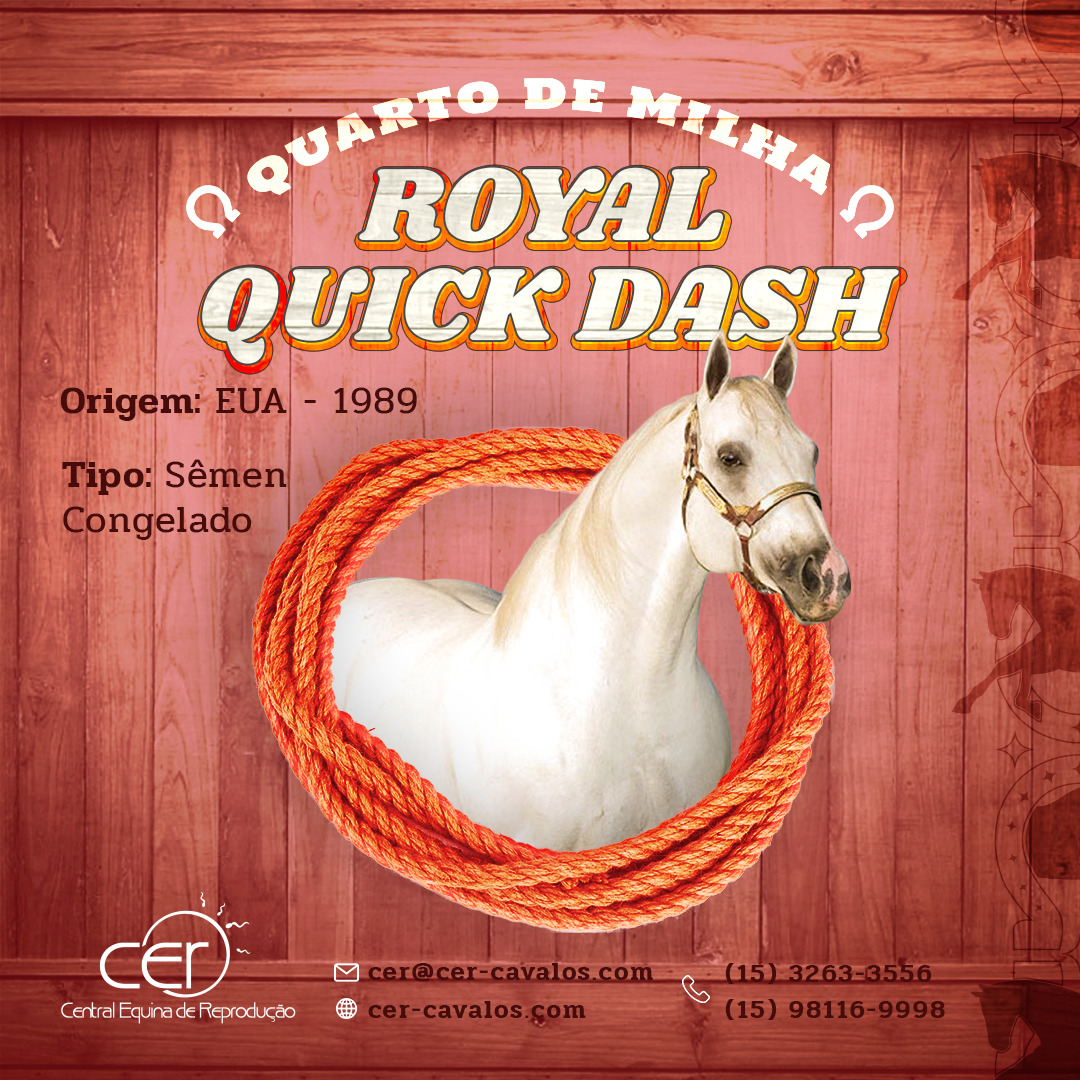 ROYAL QUICK DASH – CER – Central Equina de Reprodução